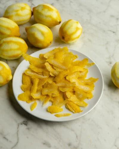 Homemade Limoncello - A Cozy Kitchen