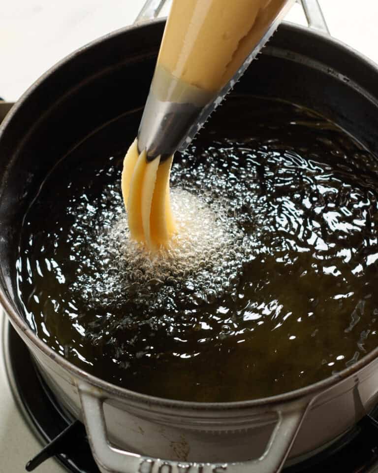 Churros with Chocolate Ganache - A Cozy Kitchen