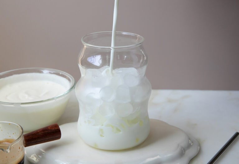 Iced Latte - A Cozy Kitchen