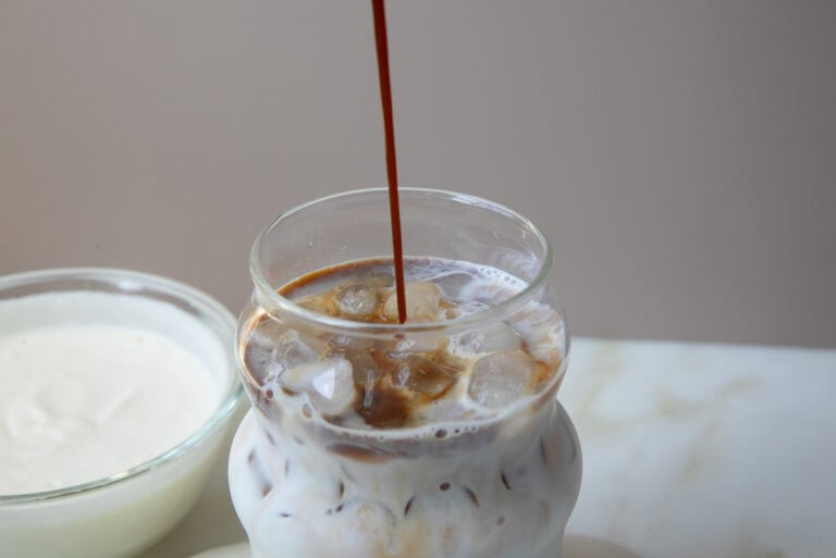 Iced Latte - A Cozy Kitchen