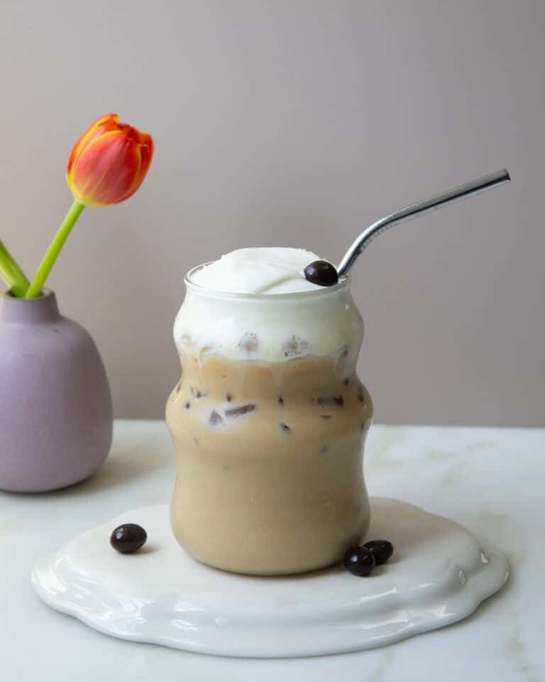 Iced Latte - A Cozy Kitchen