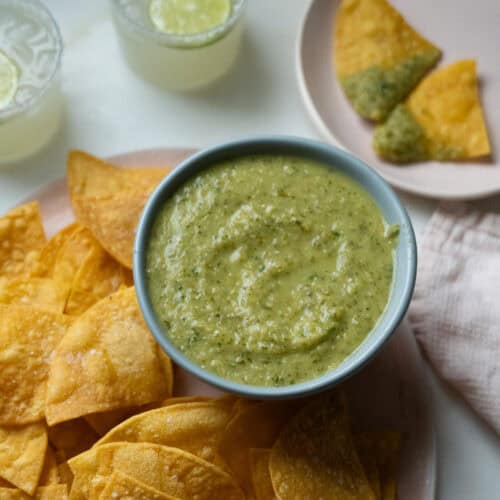 Salsa Verde - A Cozy Kitchen