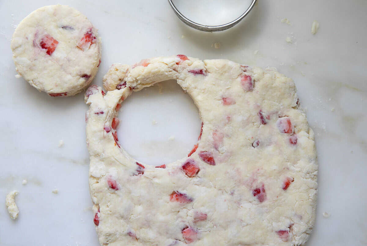 Strawberry Biscuits - A Cozy Kitchen