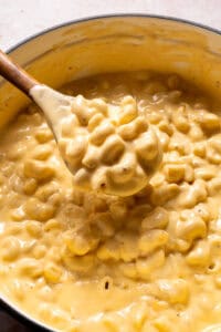 Creamy Baked Macaroni and Cheese - A Cozy Kitchen