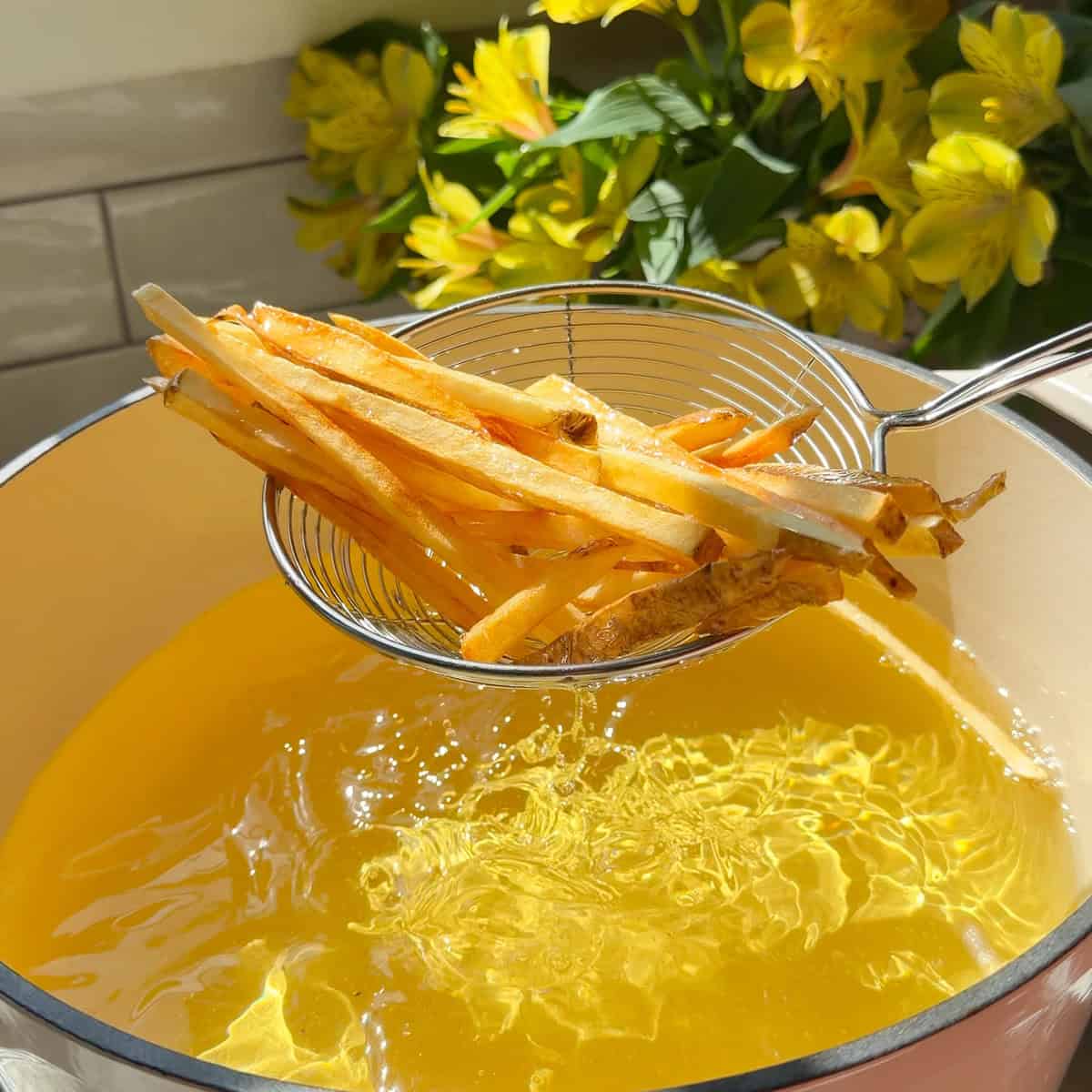 Crispy French Fries - A Cozy Kitchen