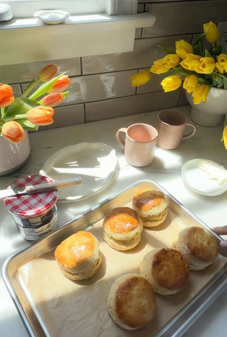 British Scones Recipe (Tender, Tall & Easy to Make) - A Cozy Kitchen