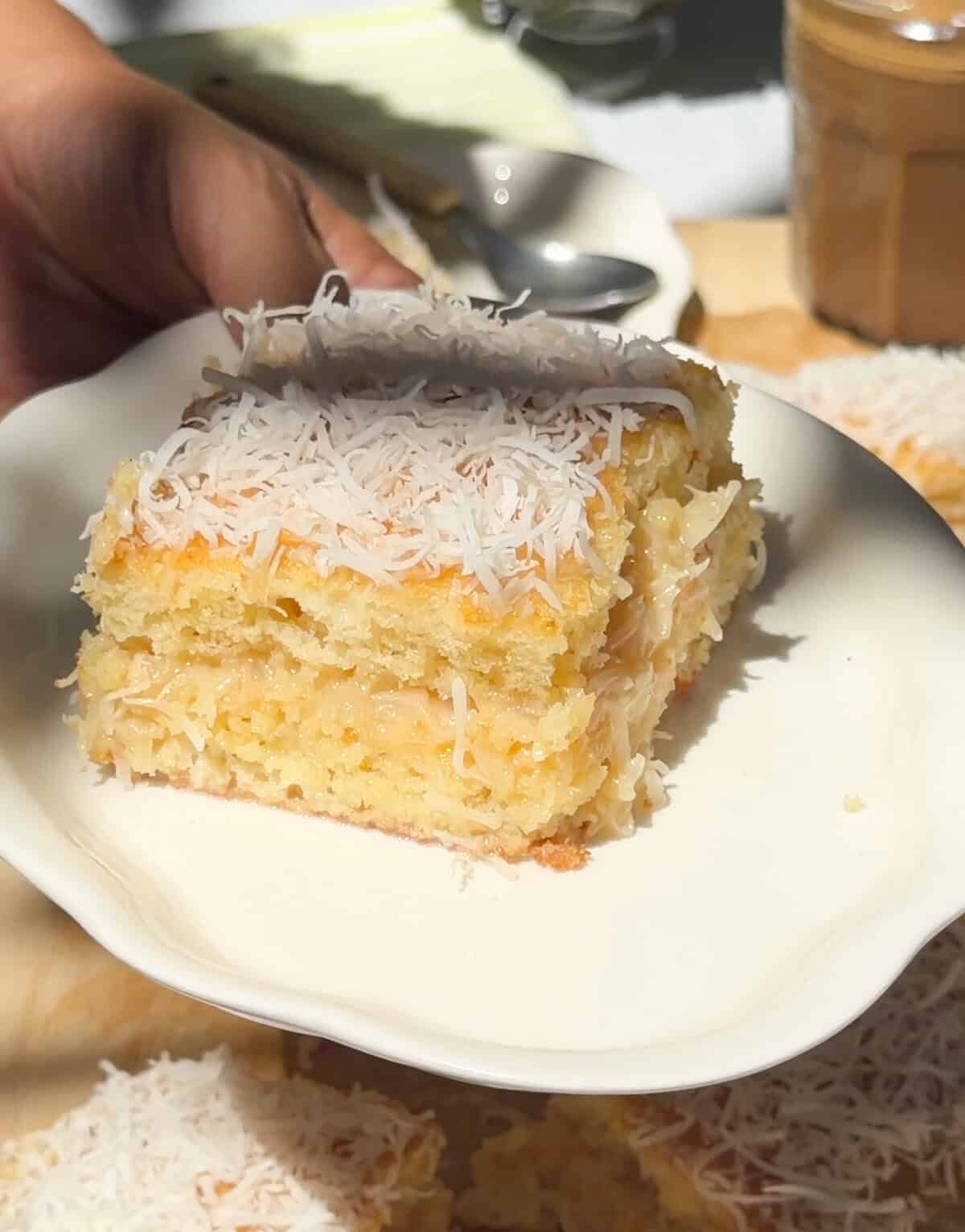 Brazilian Bolo de Coco (Coconut Cake) - A Cozy Kitchen