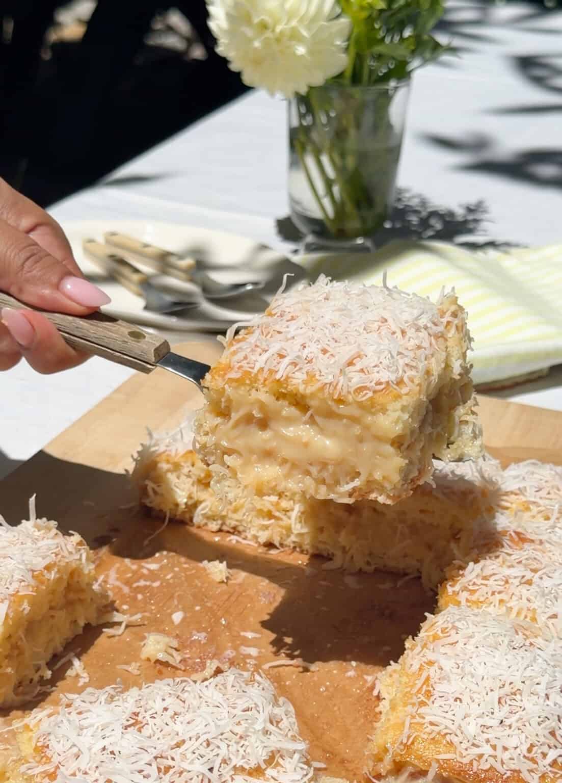 Brazilian Bolo de Coco (Coconut Cake) - A Cozy Kitchen